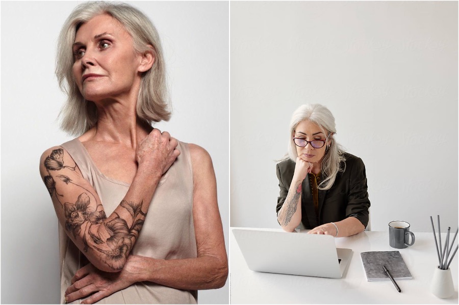 ¡Personas mayores tatuadas que lucen geniales! – FBClic.com